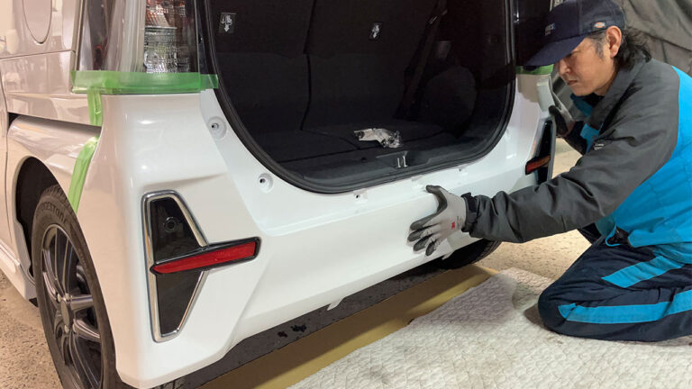 ダイハツ タントカスタムの用品販売・取付(パーツ交換) part4 – 広島のカーコーティング専門店 ティーズフィルムの施工ブログ