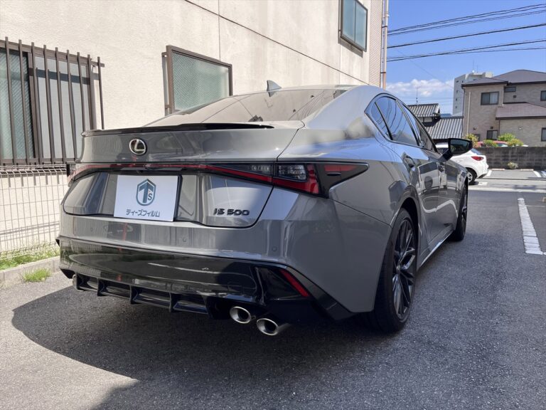 レクサス IS500のカスタムエアロパーツ – 広島のカーコーティング専門店 ティーズフィルムの施工ブログ