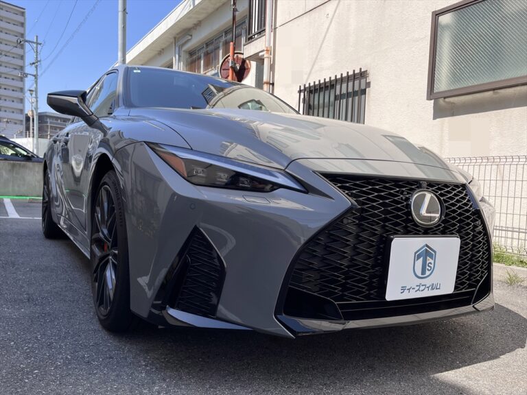 レクサス IS500のカスタムエアロパーツ – 広島のカーコーティング専門店 ティーズフィルムの施工ブログ