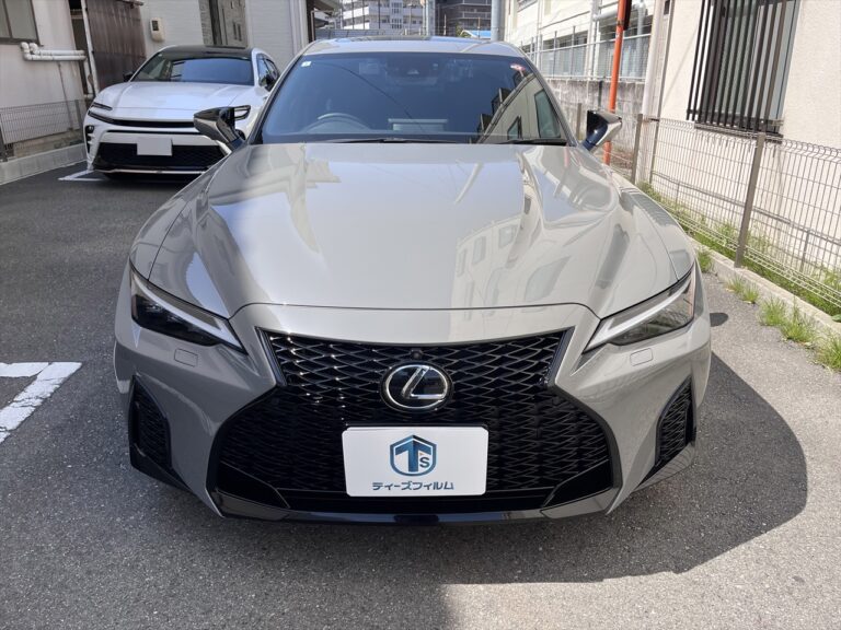 レクサス IS500のカスタムエアロパーツ – 広島のカーコーティング専門店 ティーズフィルムの施工ブログ