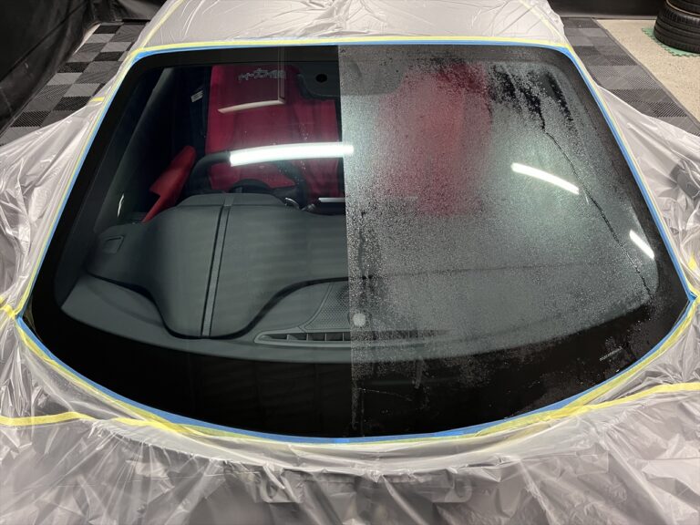 ロータス エミーラのガラス撥水コーティング – 広島のカーコーティング専門店 ティーズフィルムの施工ブログ